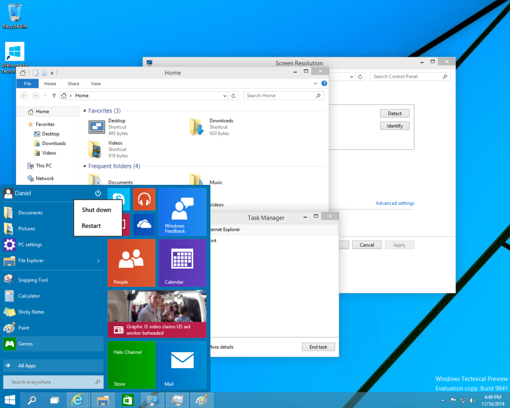 A 20-minute review of Windows 10 Technical Preview - Gigi Labs