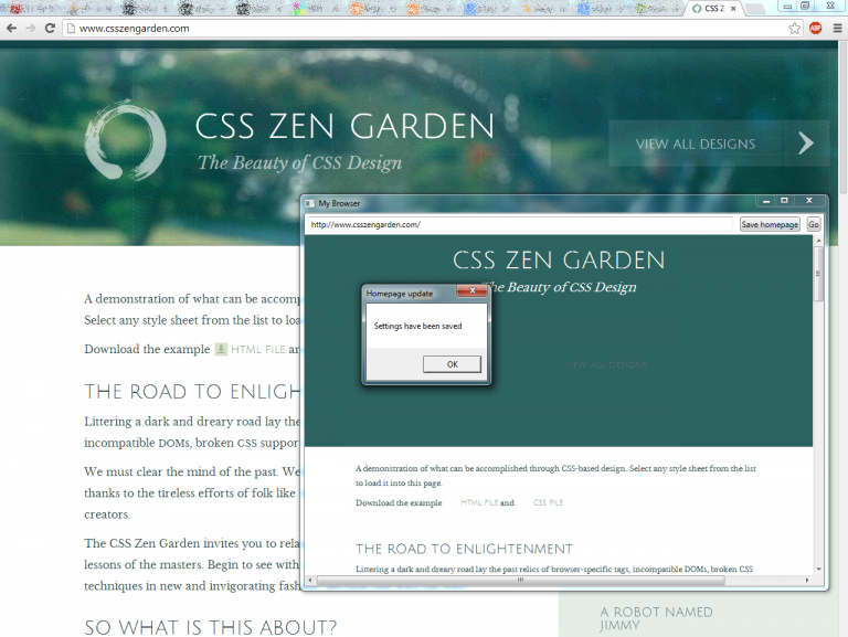 C# AppSettings: Saving User Preferences in a WPF Browser application ...