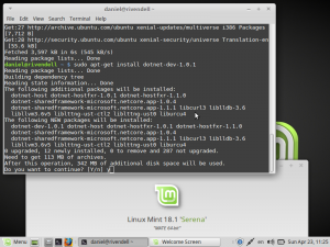 Setting up .NET Core on Linux - Gigi Labs