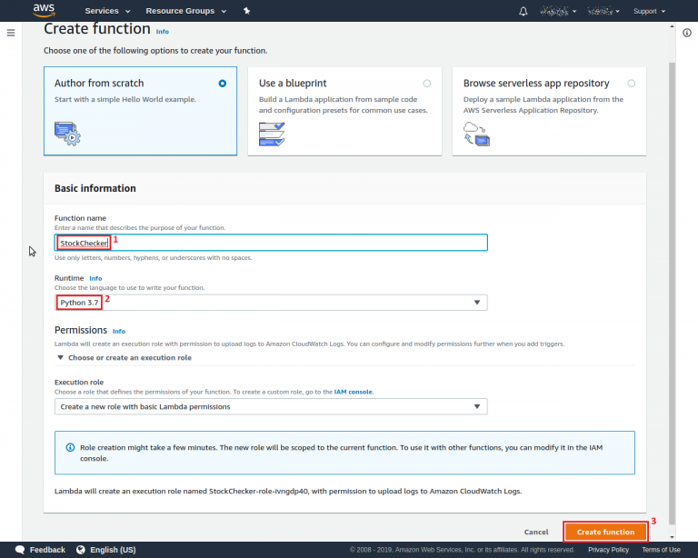 Retrieving Stock Prices using AWS Lambda - Gigi Labs