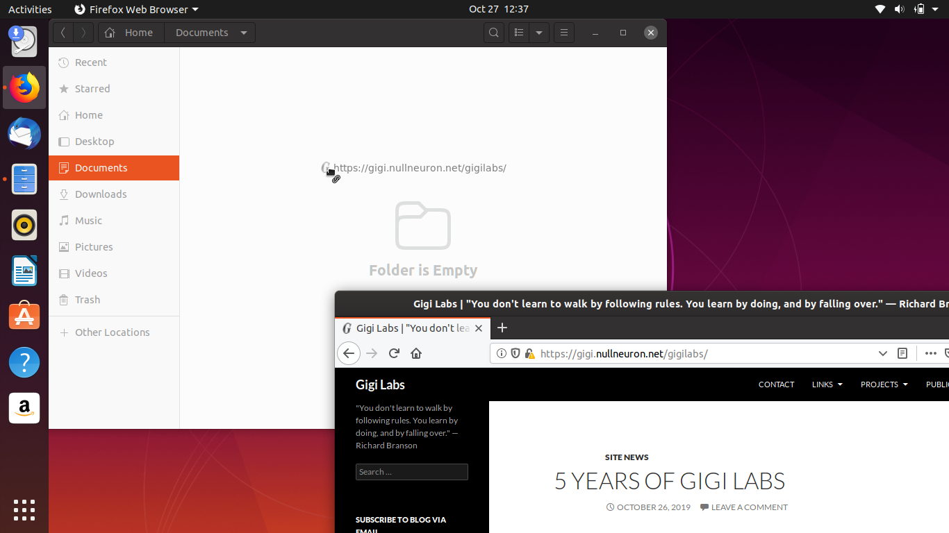 The State of Drag and Drop in Linux - Gigi Labs