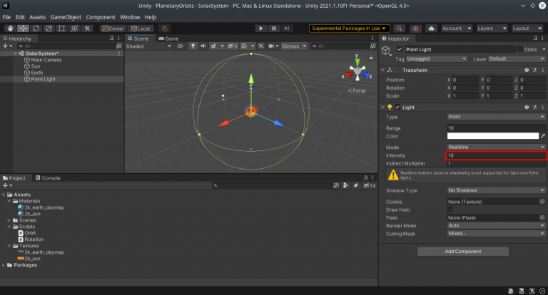 Simple Planetary Orbit Simulation with Unity3D - Gigi Labs