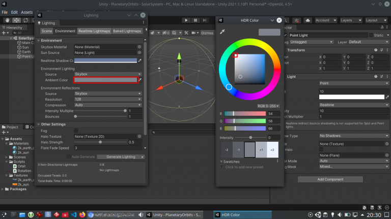 Simple Planetary Orbit Simulation with Unity3D - Gigi Labs