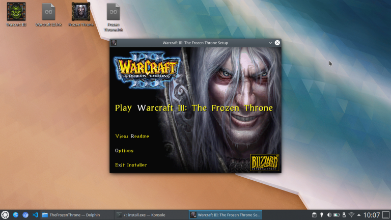 Playing Warcraft 3 on Linux - Gigi Labs