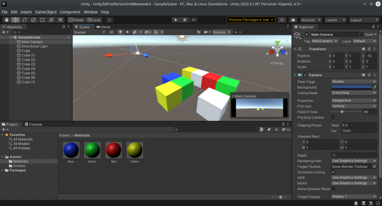 First Person Grid Movement with Unity3D - Gigi Labs