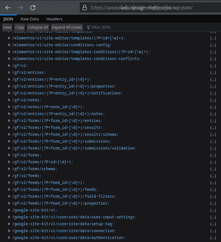 Information Disclosure Vulnerability in WordPress REST API - Gigi Labs