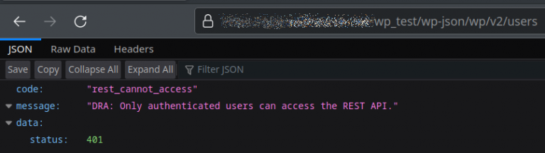 Information Disclosure Vulnerability in WordPress REST API - Gigi Labs