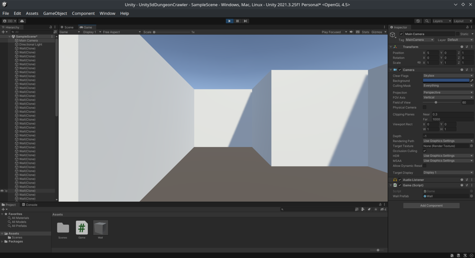 Unity3D: Dungeon Crawler Movement with Collisions - Gigi Labs