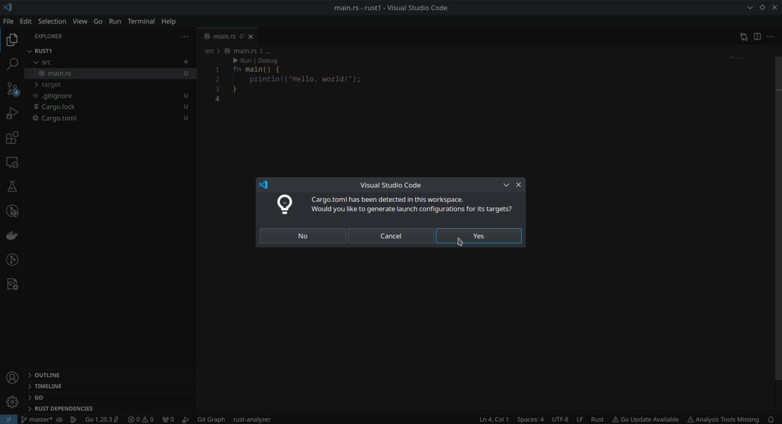 Getting Started with Rust using VS Code - Gigi Labs